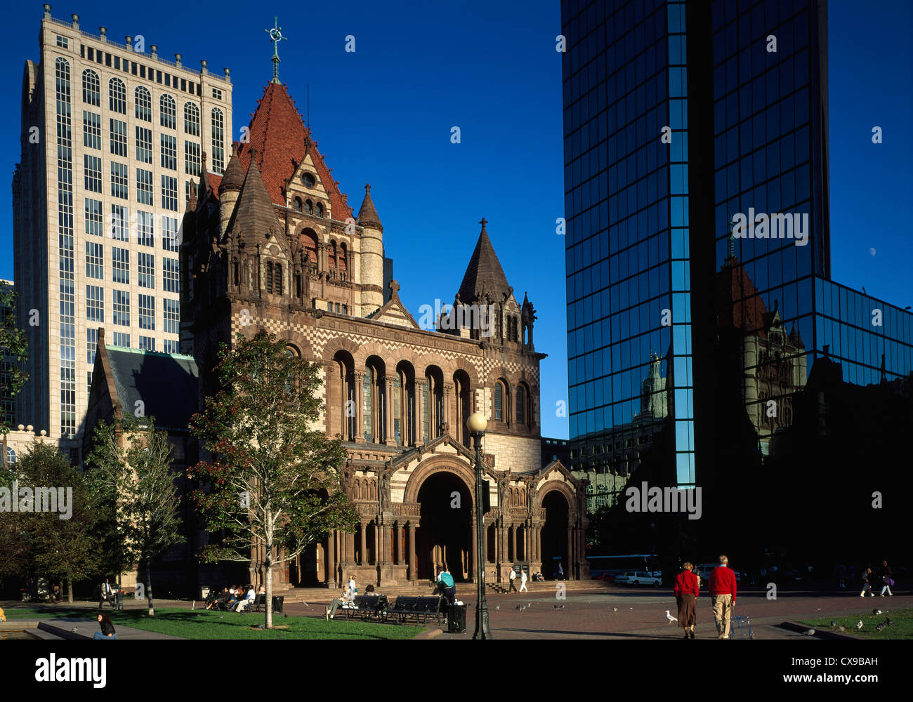 Trinity Church, Boston, Massachusetts, USA Stock Photo - Alamy
