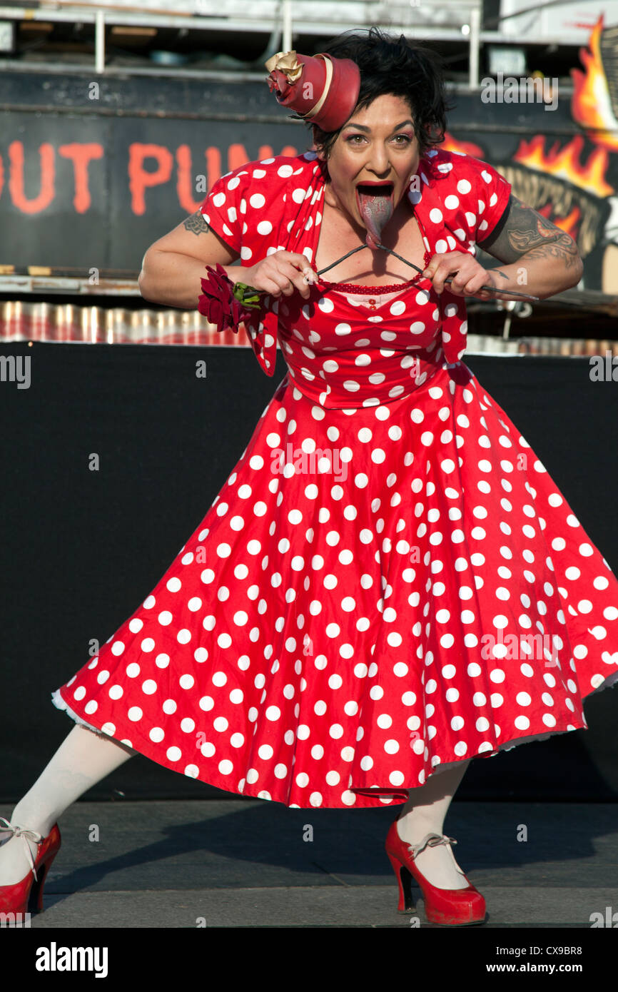 Miss Behave, Performing at Watch This Space Festival outside the ...