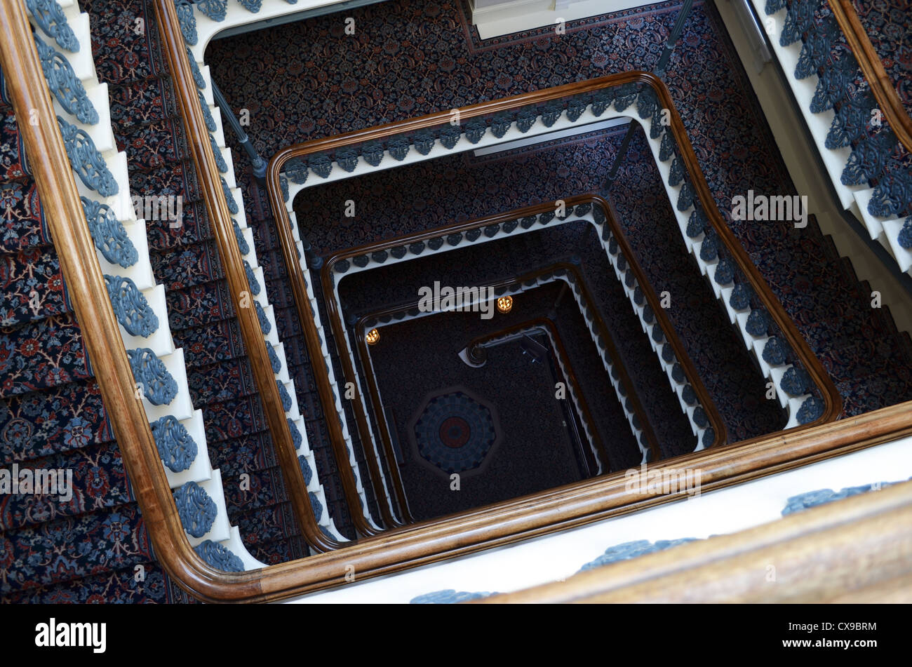 winding staircase number 3231 Stock Photo - Alamy