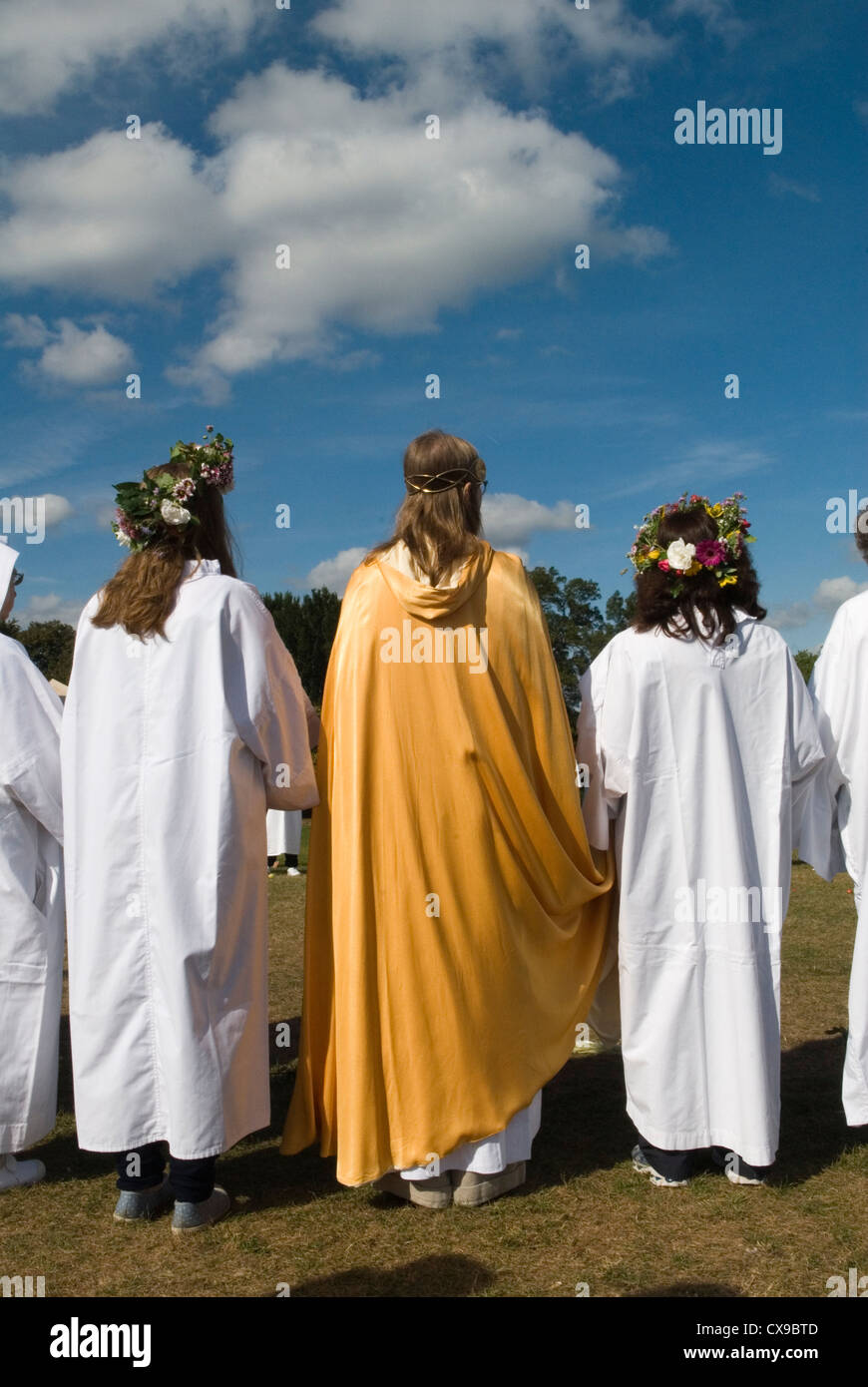 British druid order equinox london hi-res stock photography and images ...