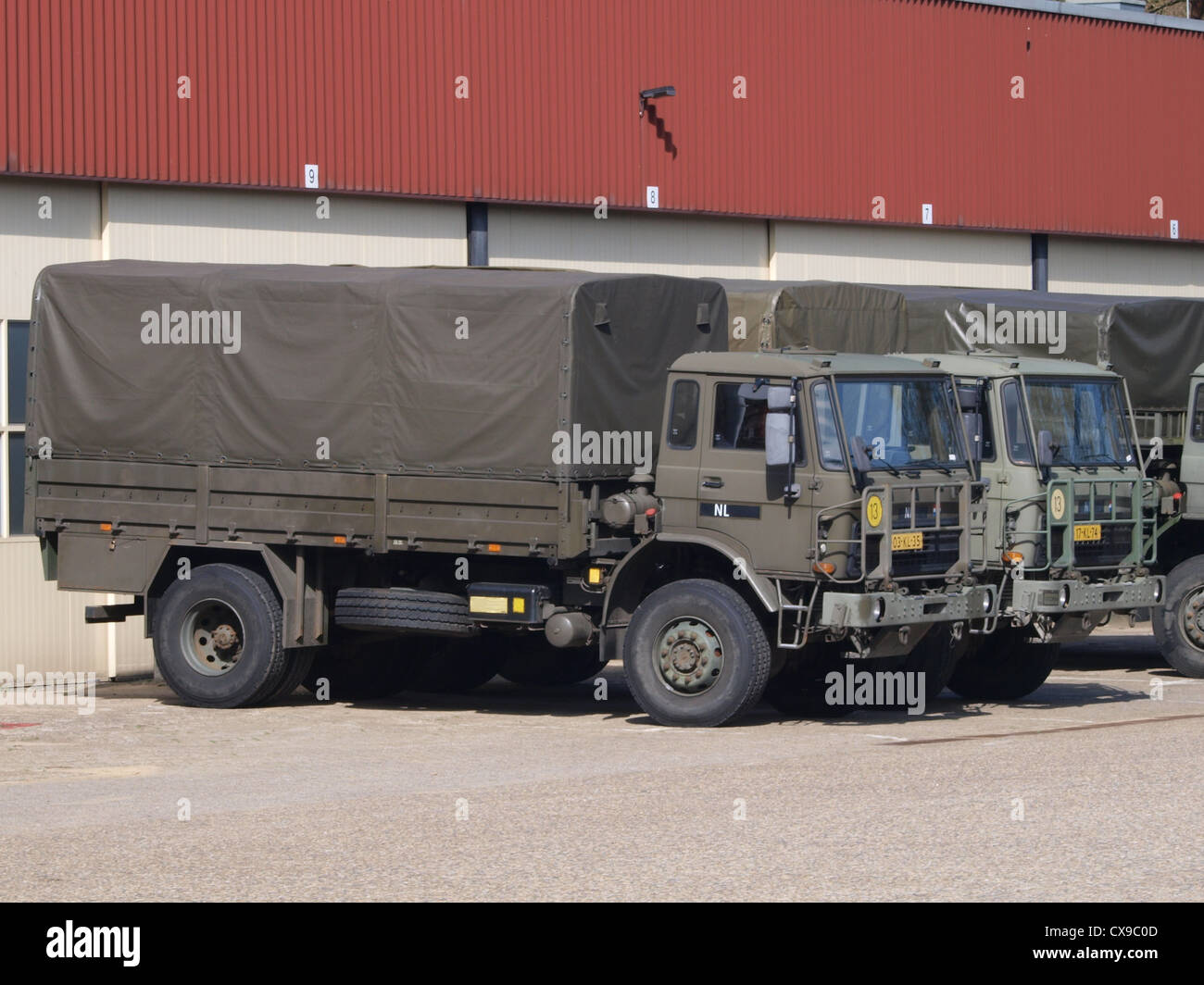DAF military vehicles Stock Photo - Alamy