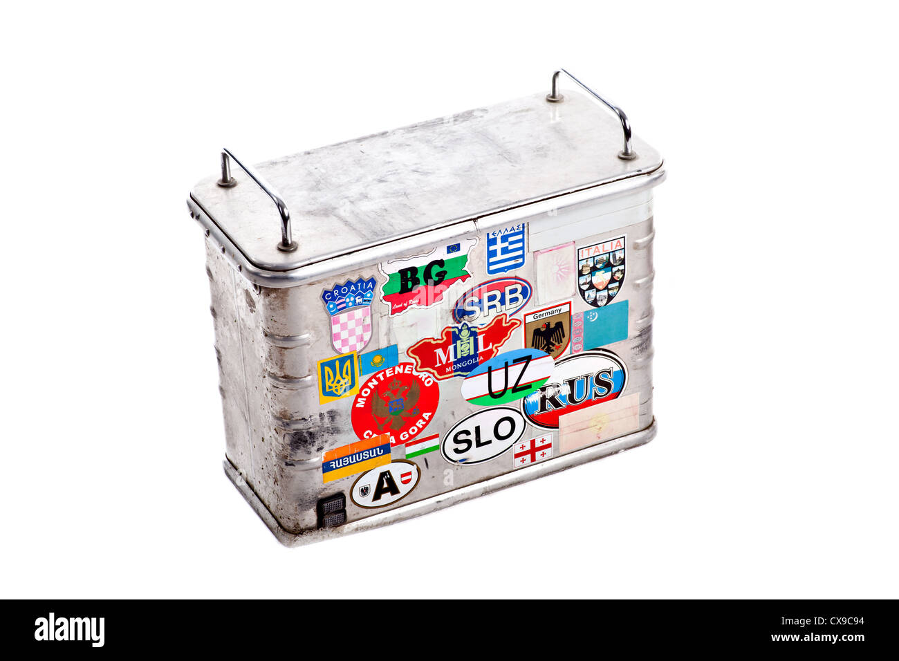 Earth planet sticker on Cut Out Stock Images & Pictures - Alamy