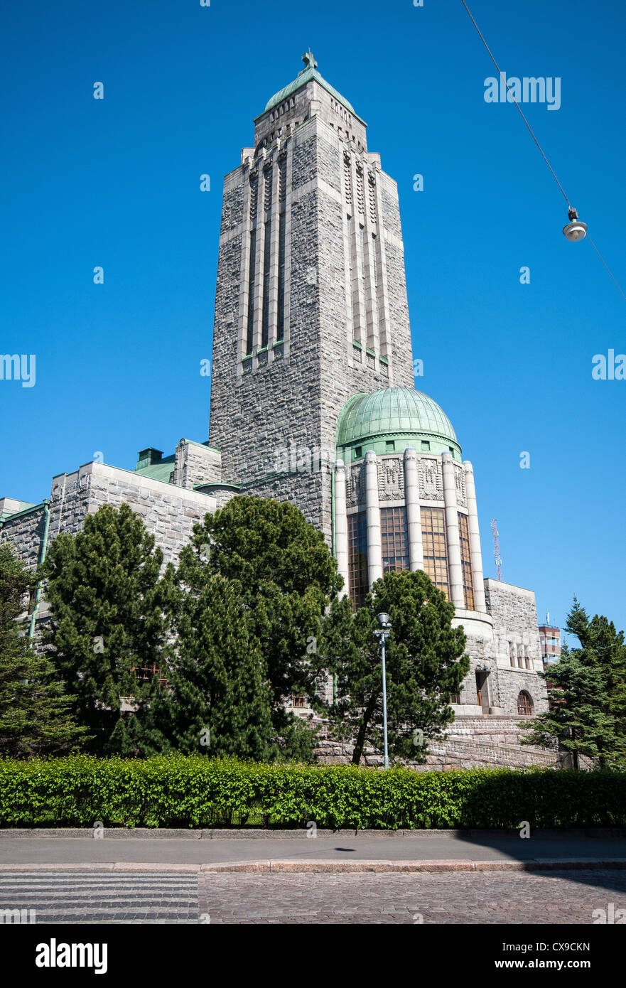 The Kallio Church designed by Lars Sonck built between 1908-1912 Stock ...