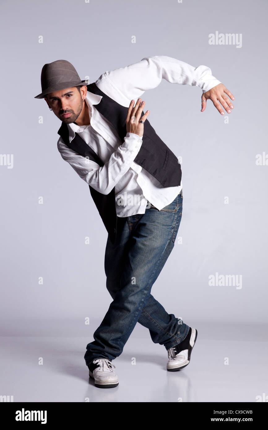 Hip hop dancer showing some movements Stock Photo - Alamy
