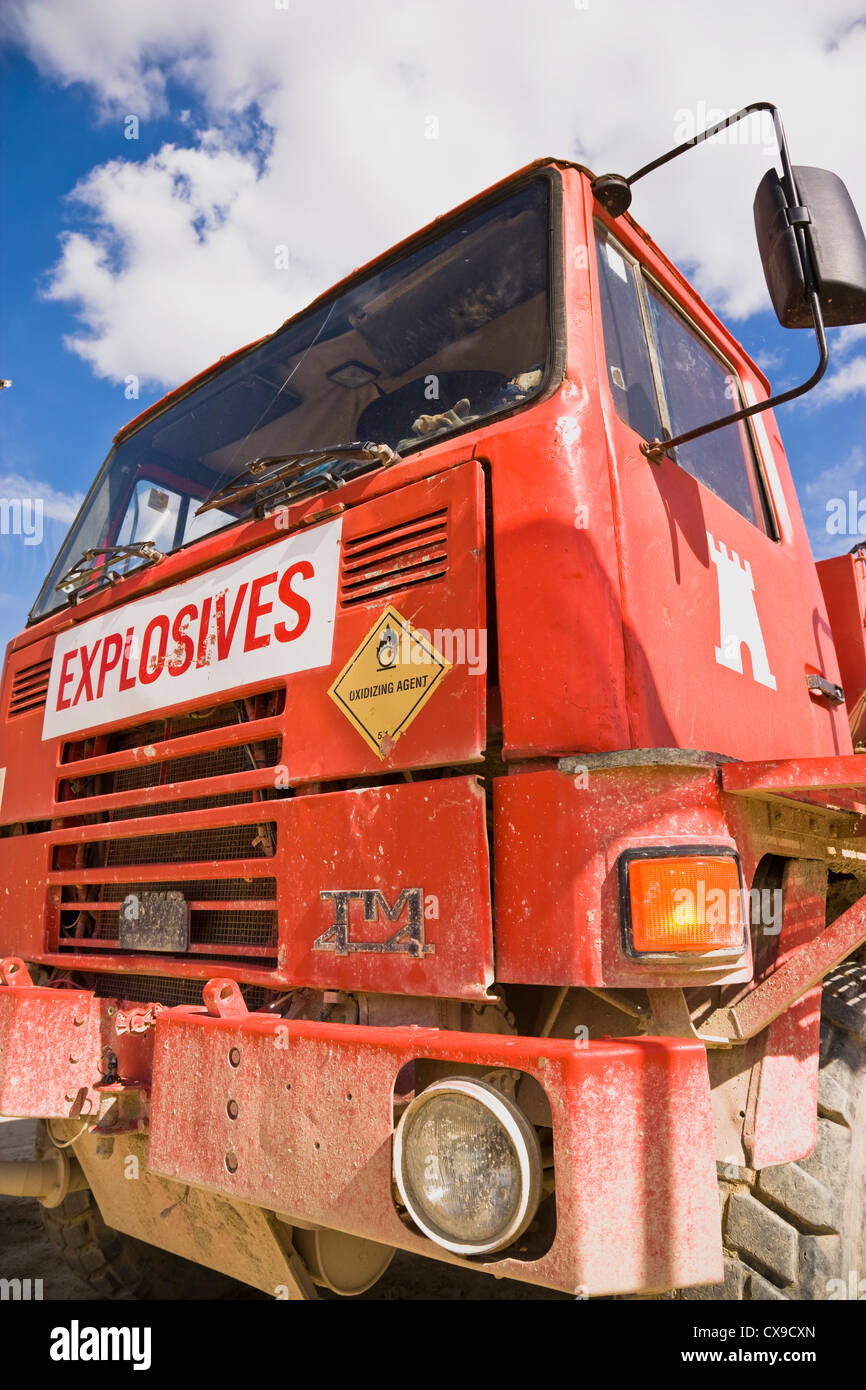 Explosives truck hi-res stock photography and images - Alamy