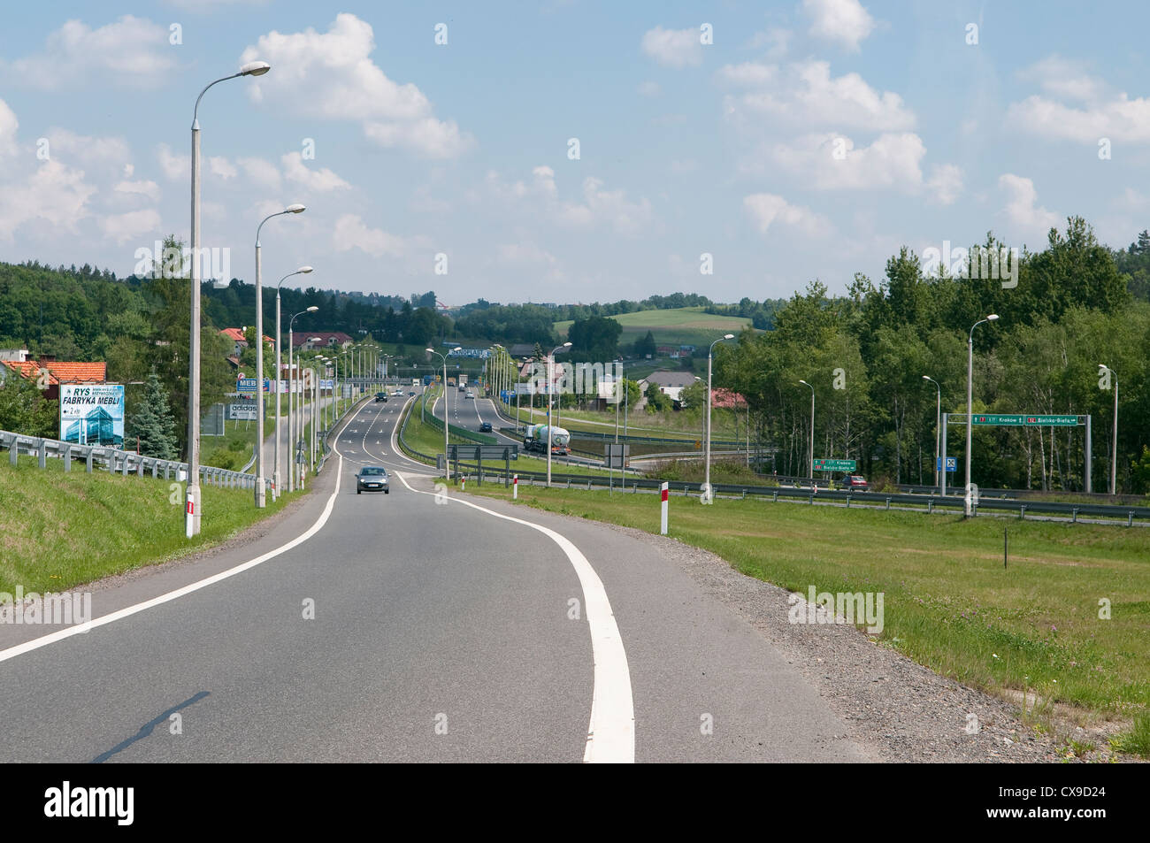 Motorway highway freeway hi-res stock photography and images - Alamy