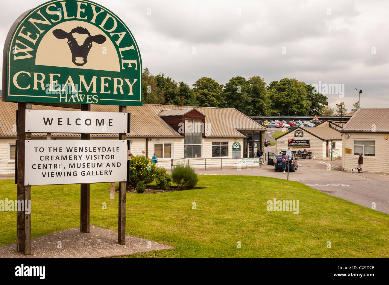 Wensleydale Creamery Hawes Wensleydale North High Resolution Stock ...