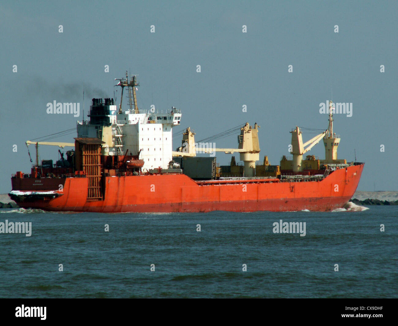 The Kola, identified by IMO 8013053, is a cargo ship docked at the Port ...