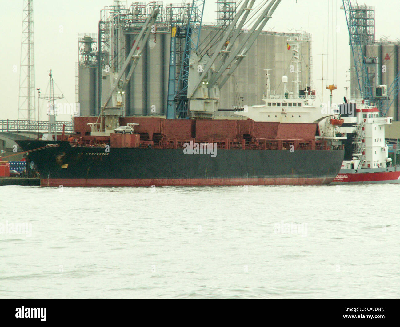 The ID Contender is a cargo vessel used in port operations for the ...