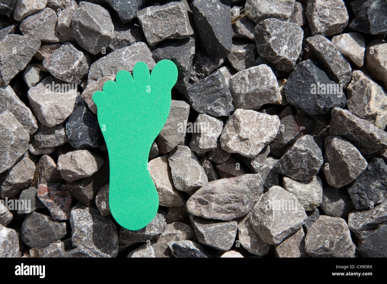 Footprint green hi-res stock photography and images - Alamy