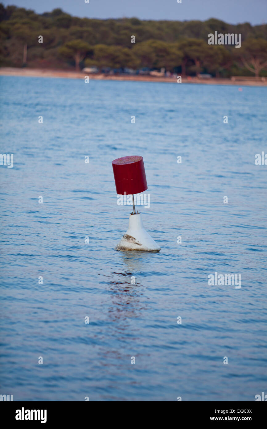 fishing boat in summer outside in sea at harbour background Stock Photo ...