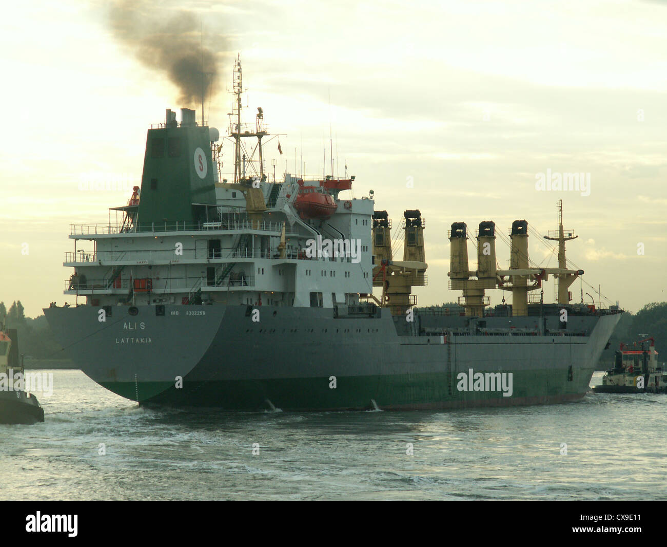 The Ali S is a large vessel involved in container cargo transport ...