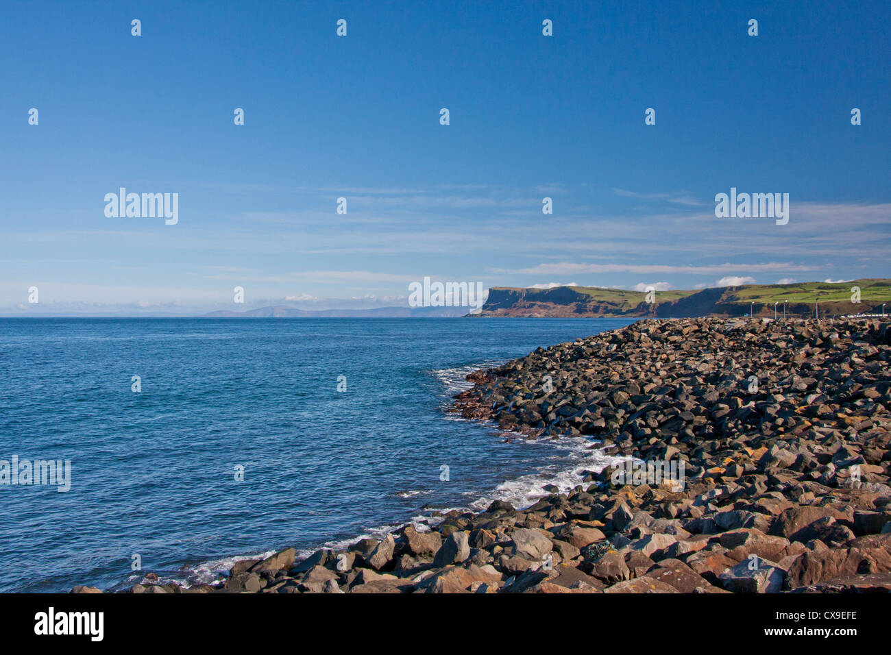 Headland Jutting Out Into The Sea High Resolution Stock Photography and ...