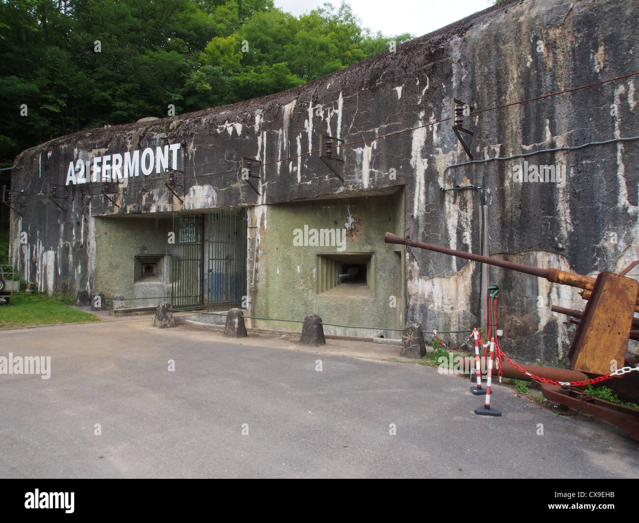 Fort de Fermont, located in France, is a key historical military site ...
