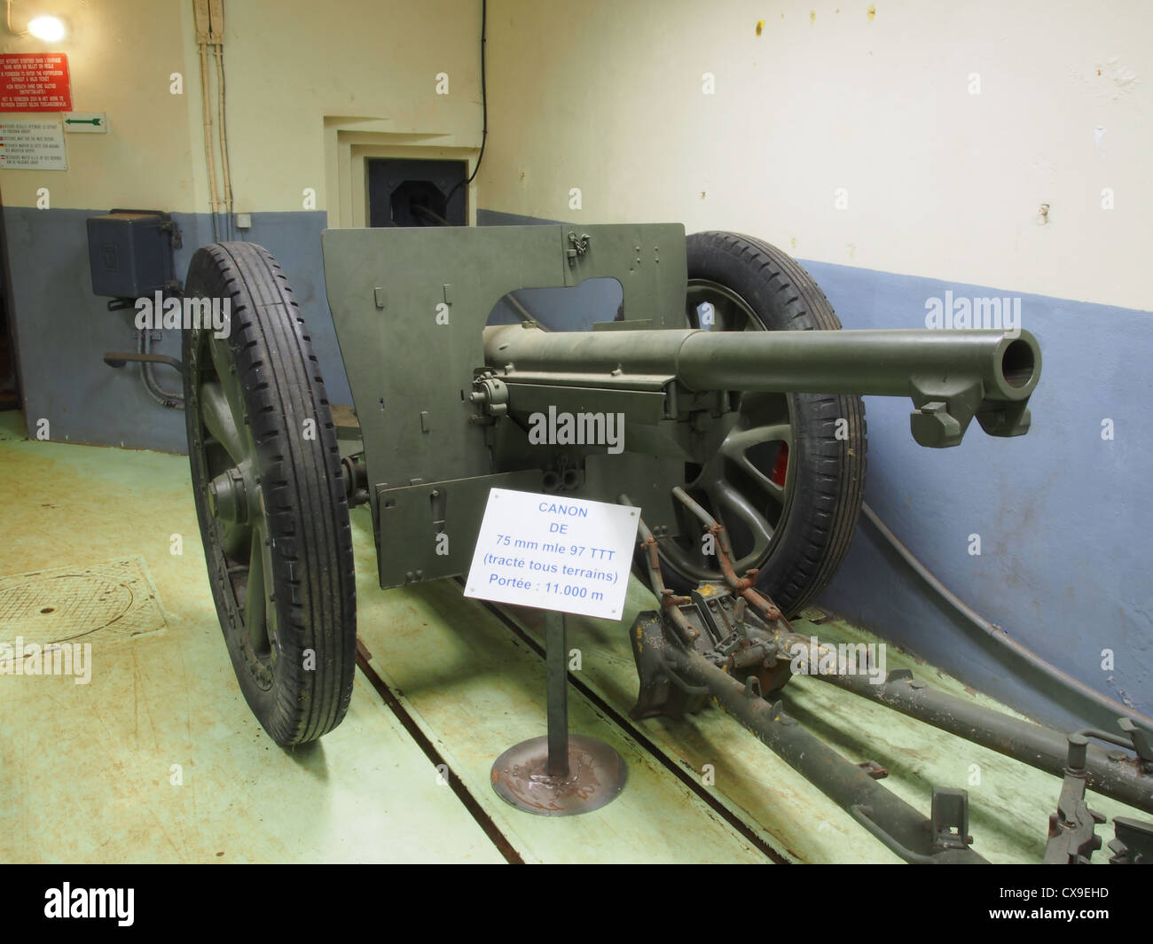 The Fort de Fermont, located in France, houses the Ouvrage Fermont ...