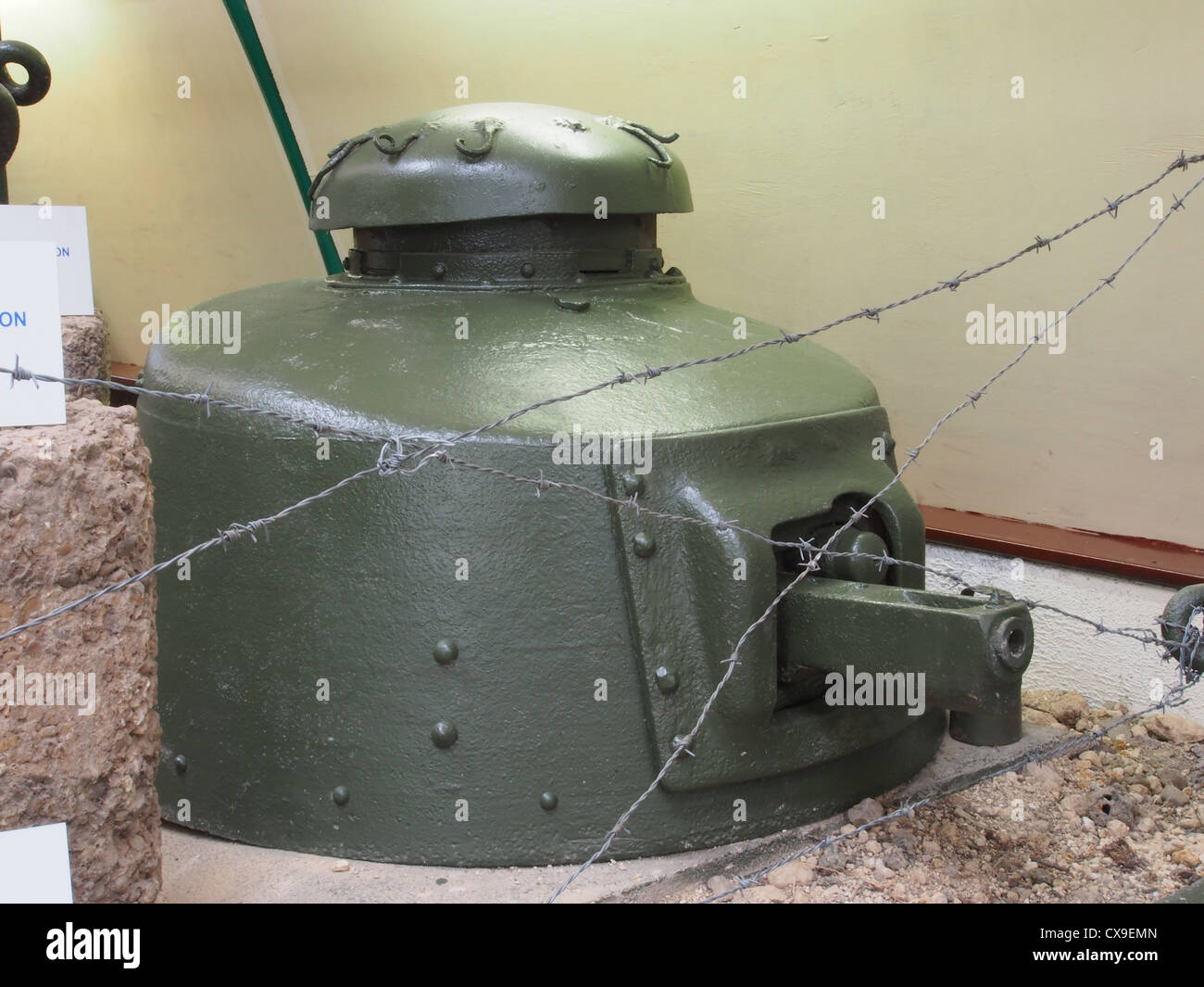 Fort de Fermont and its museum - Ex FT17 turret Stock Photo - Alamy