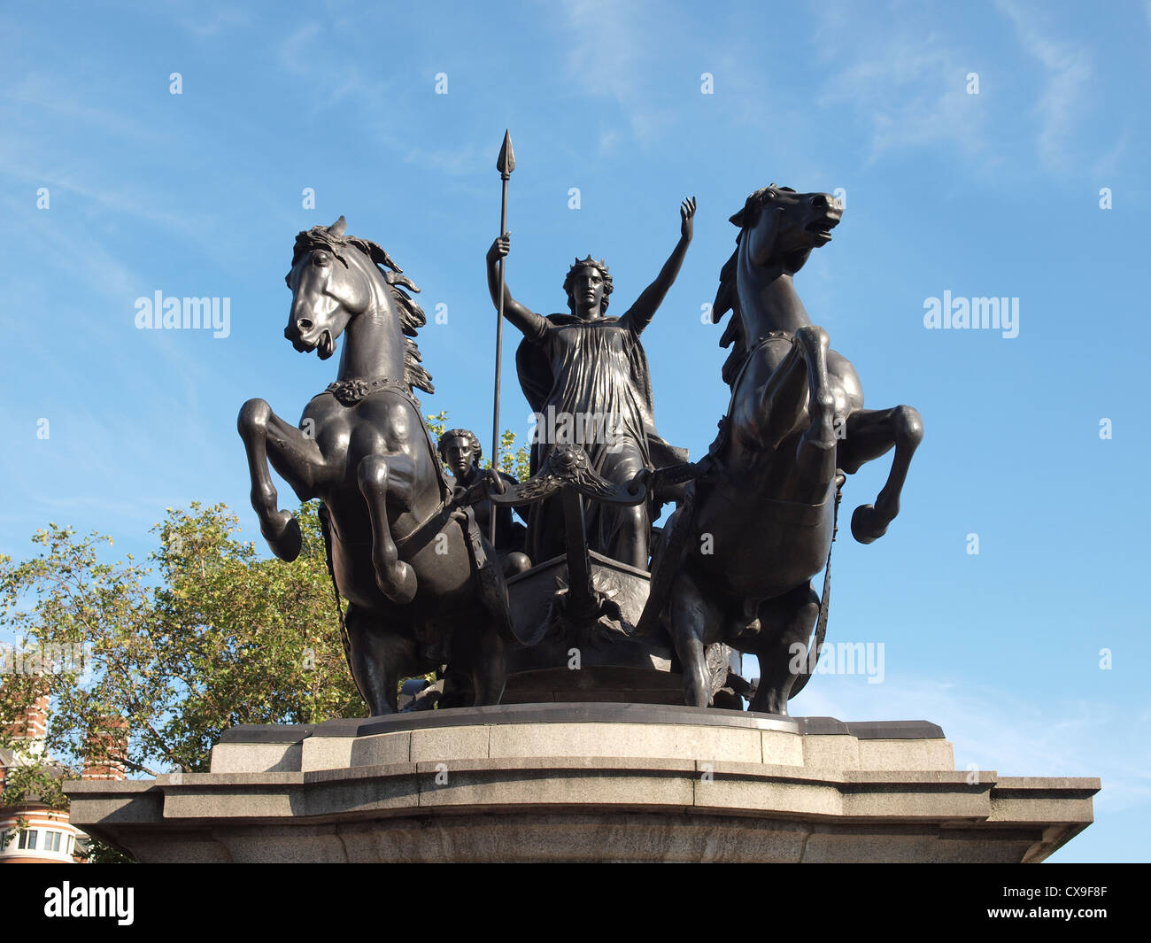 Boadicea Or Boudicca Queen The Iceni Stock Photos & Boadicea Or ...