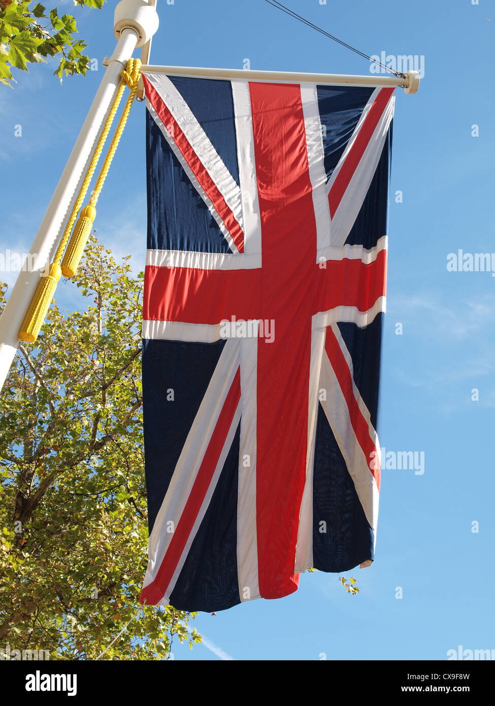 Union Jack national flag of the United Kingdom (UK Stock Photo - Alamy