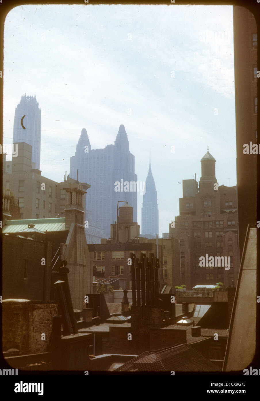 New york 1940s color hi-res stock photography and images - Alamy