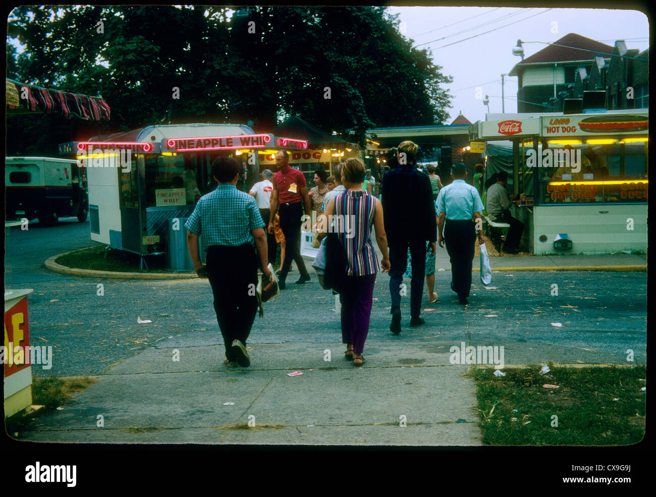 concession stands 1967 indiana state fair indianpolis walking pineapple ...
