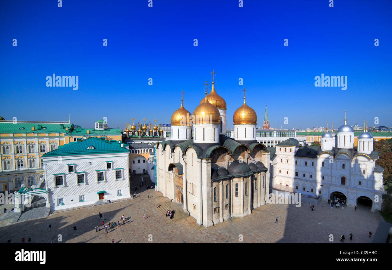 Kremlin aerial view moscow hi-res stock photography and images - Alamy