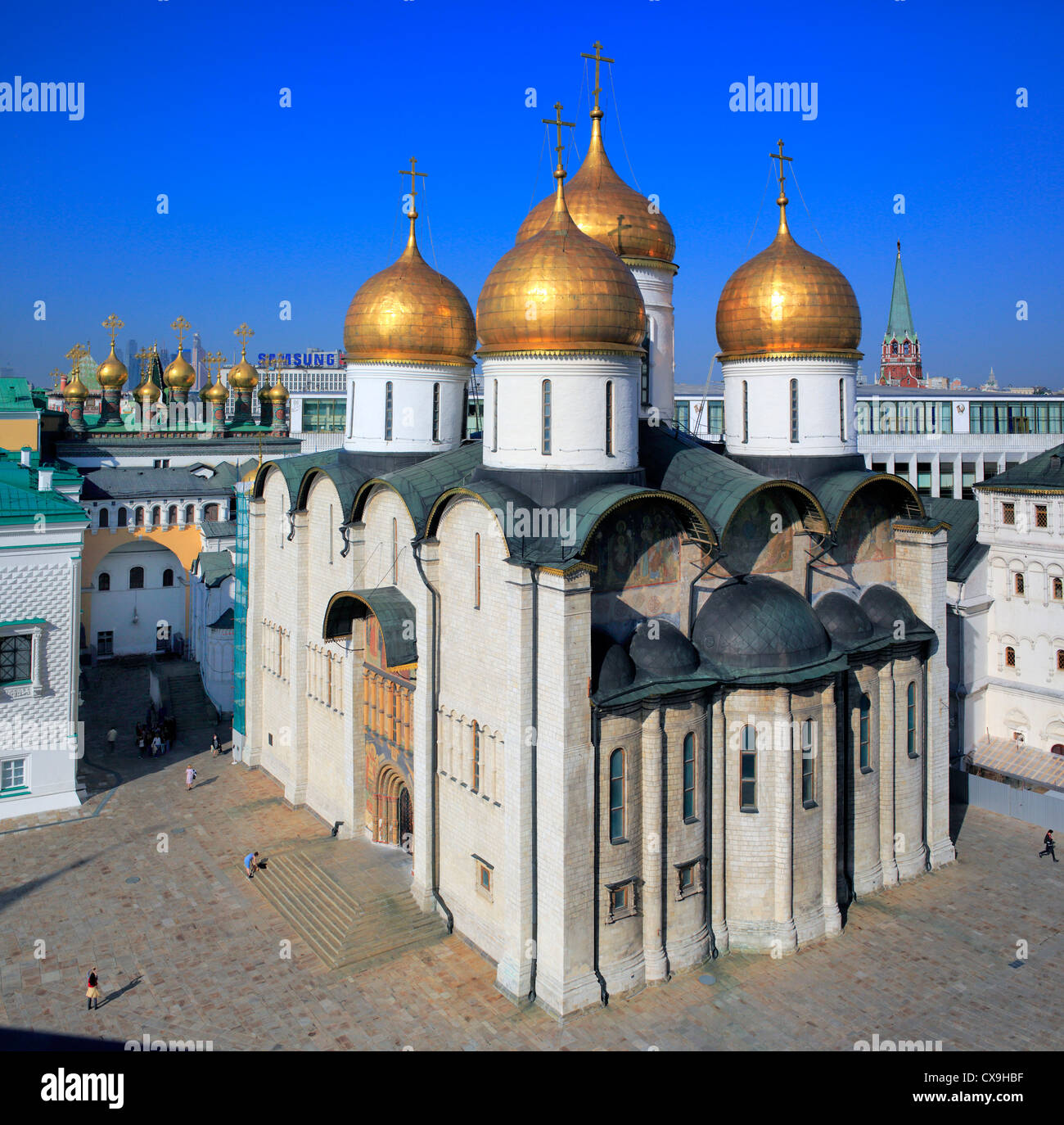 Kremlin aerial view moscow hi-res stock photography and images - Alamy
