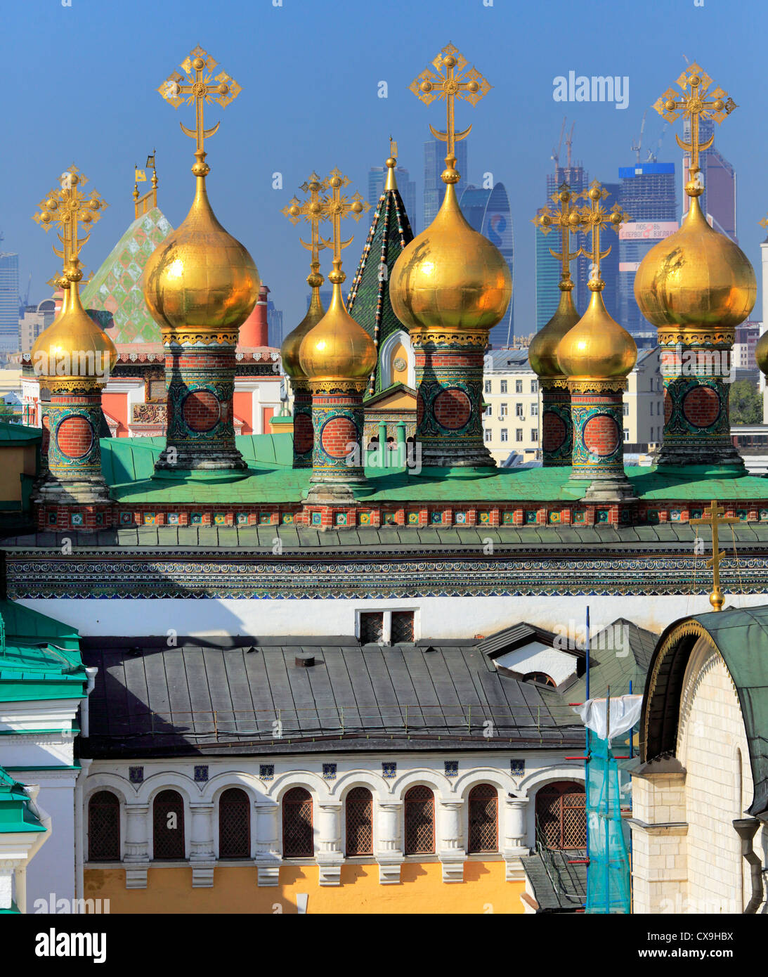 Kremlin aerial view moscow hi-res stock photography and images - Alamy