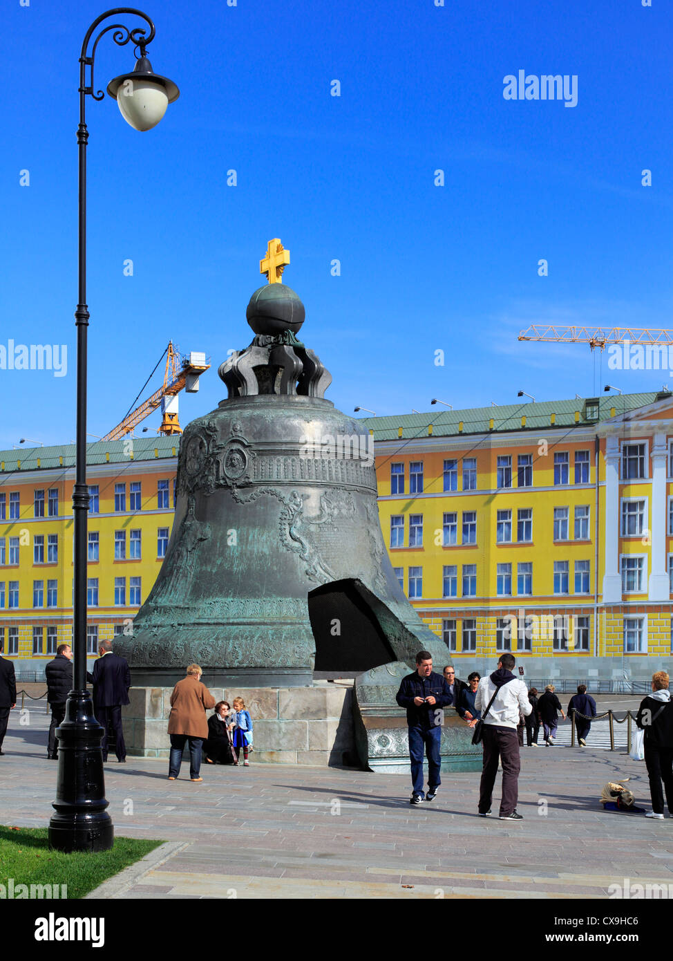 Tsar Bell (1735), Moscow Kremlin, Moscow, Russia Stock Photo - Alamy