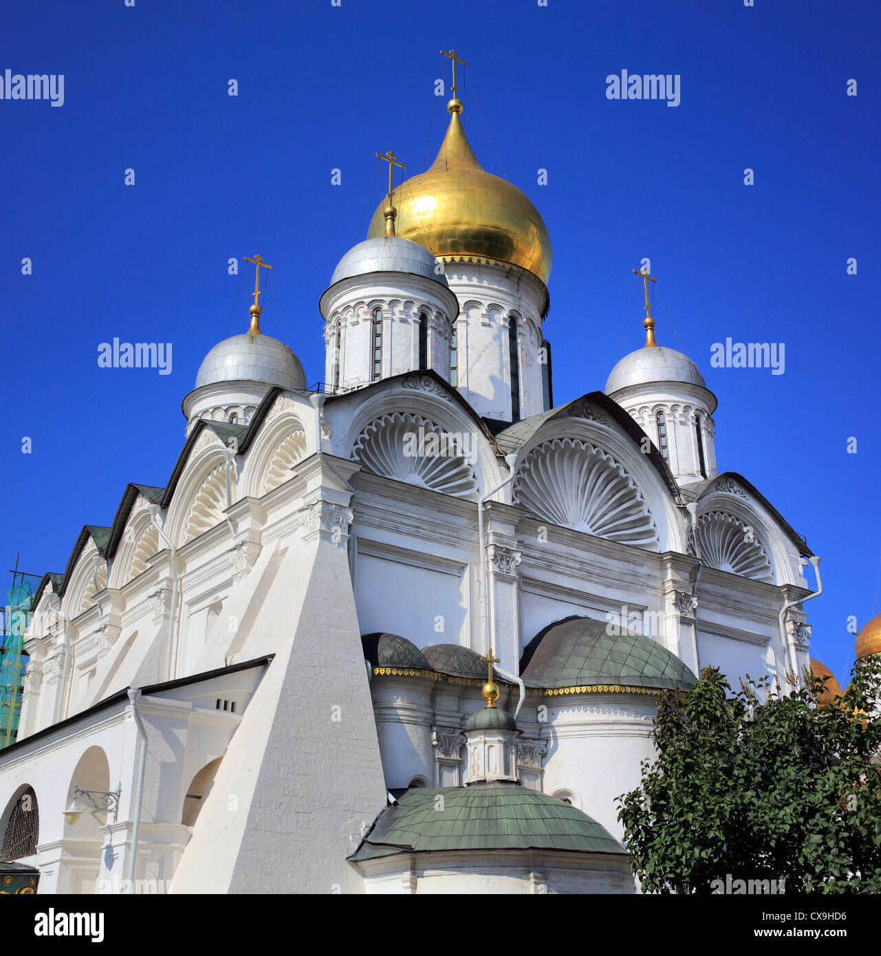Moscow cathedral archangel hi-res stock photography and images - Alamy