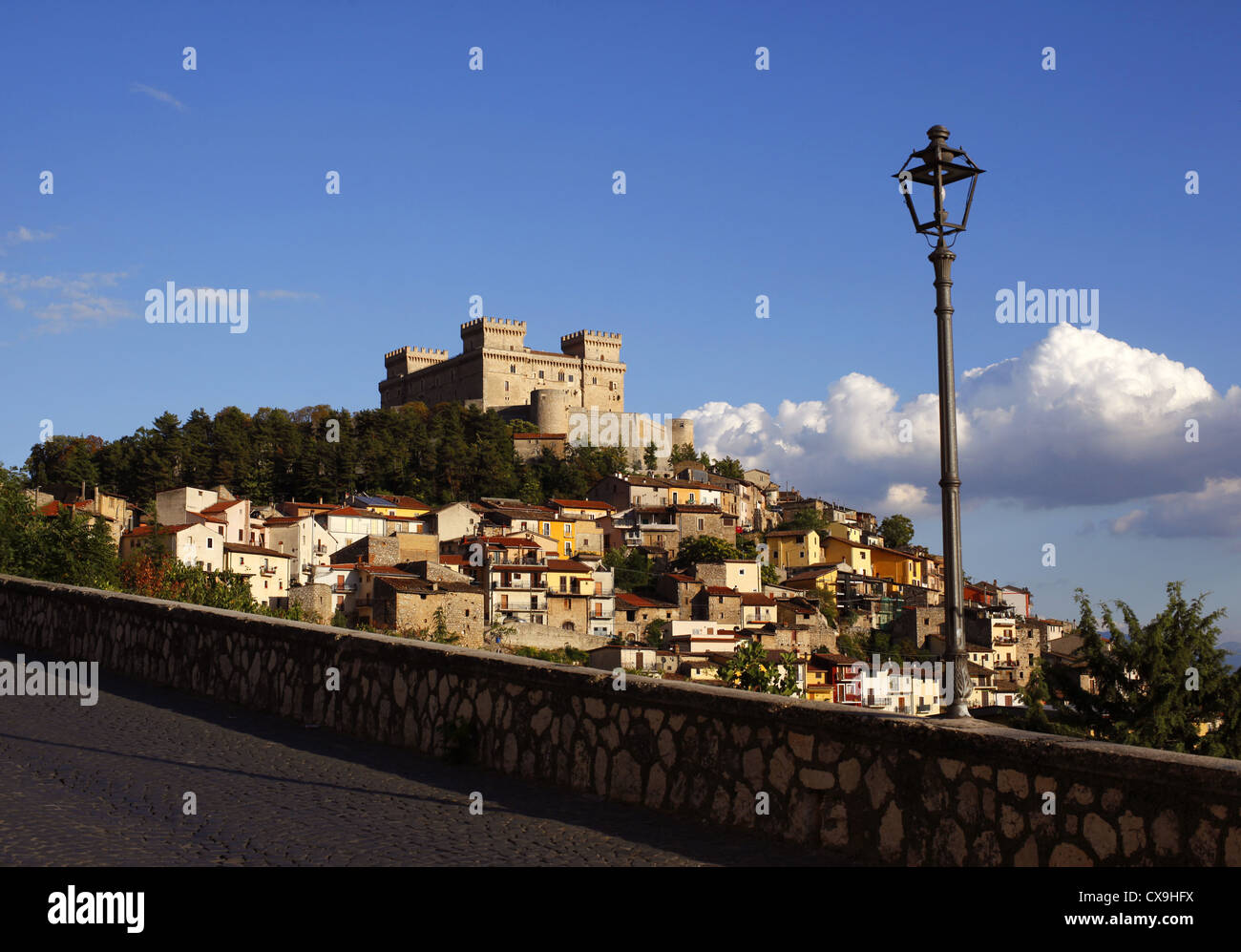 Celano in Abruzzo, Italy Stock Photo - Alamy