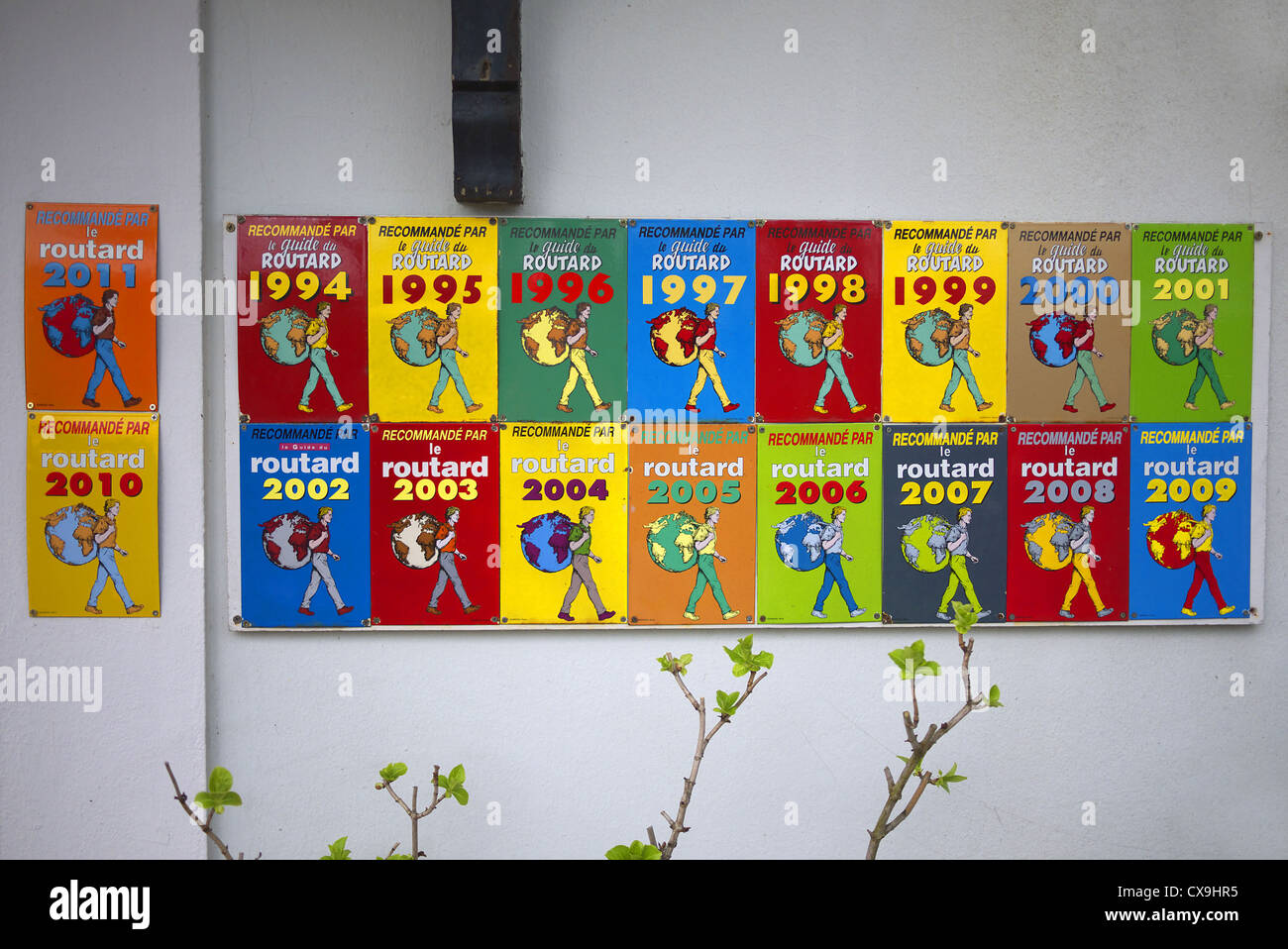 Guide plaques hi-res stock photography and images - Alamy