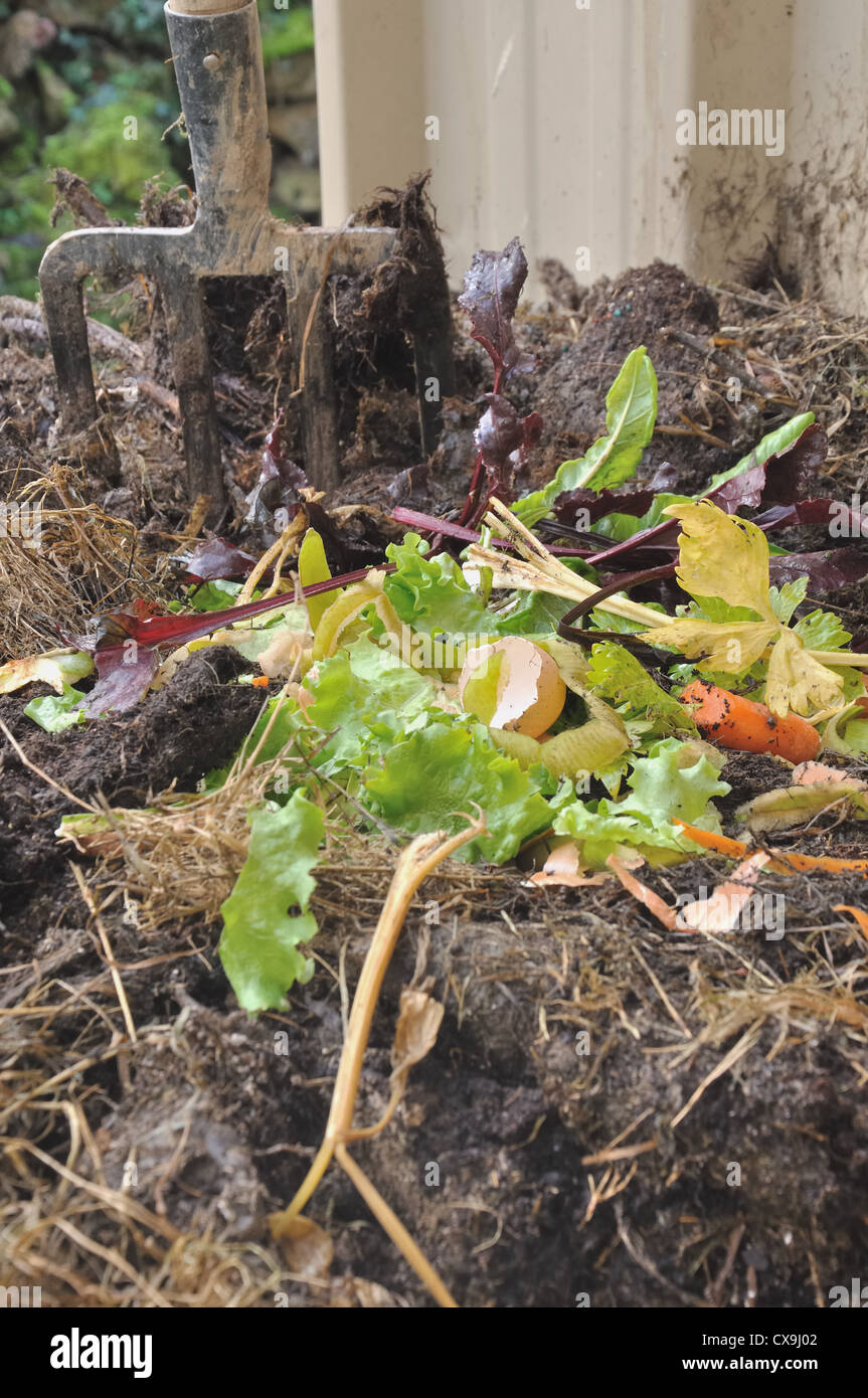 various waste for composting Stock Photo - Alamy