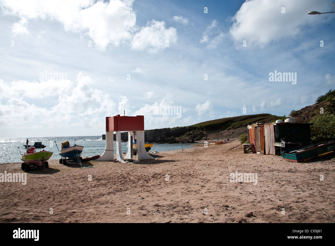Antilles Caribbean French Guadeloupe La desirade Stock Photo - Alamy