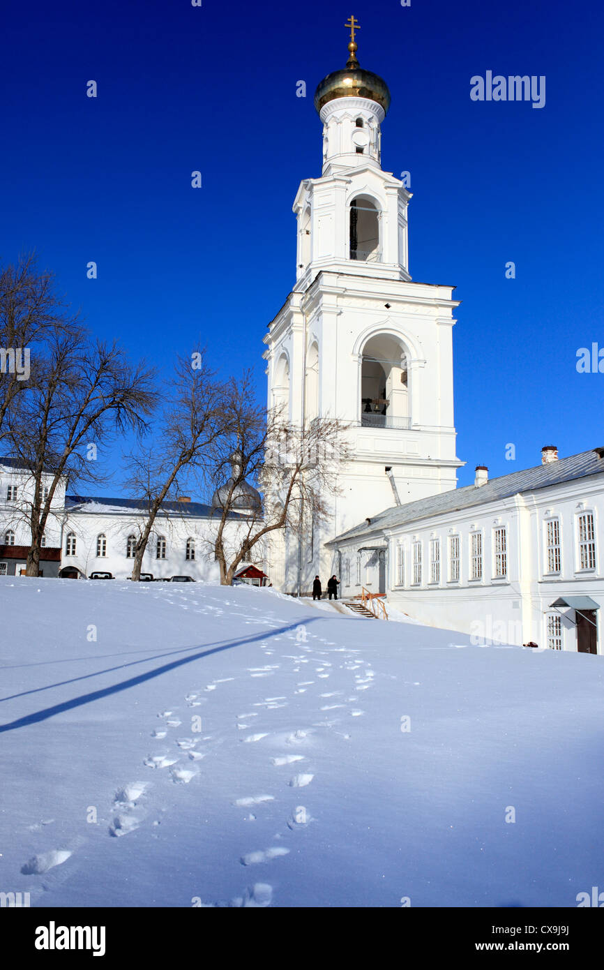 Novgorod russia convent snow hi-res stock photography and images - Alamy