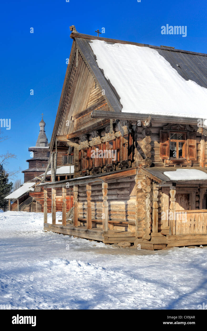 Traditional wooden house (1882), Museum of wooden architecture ...