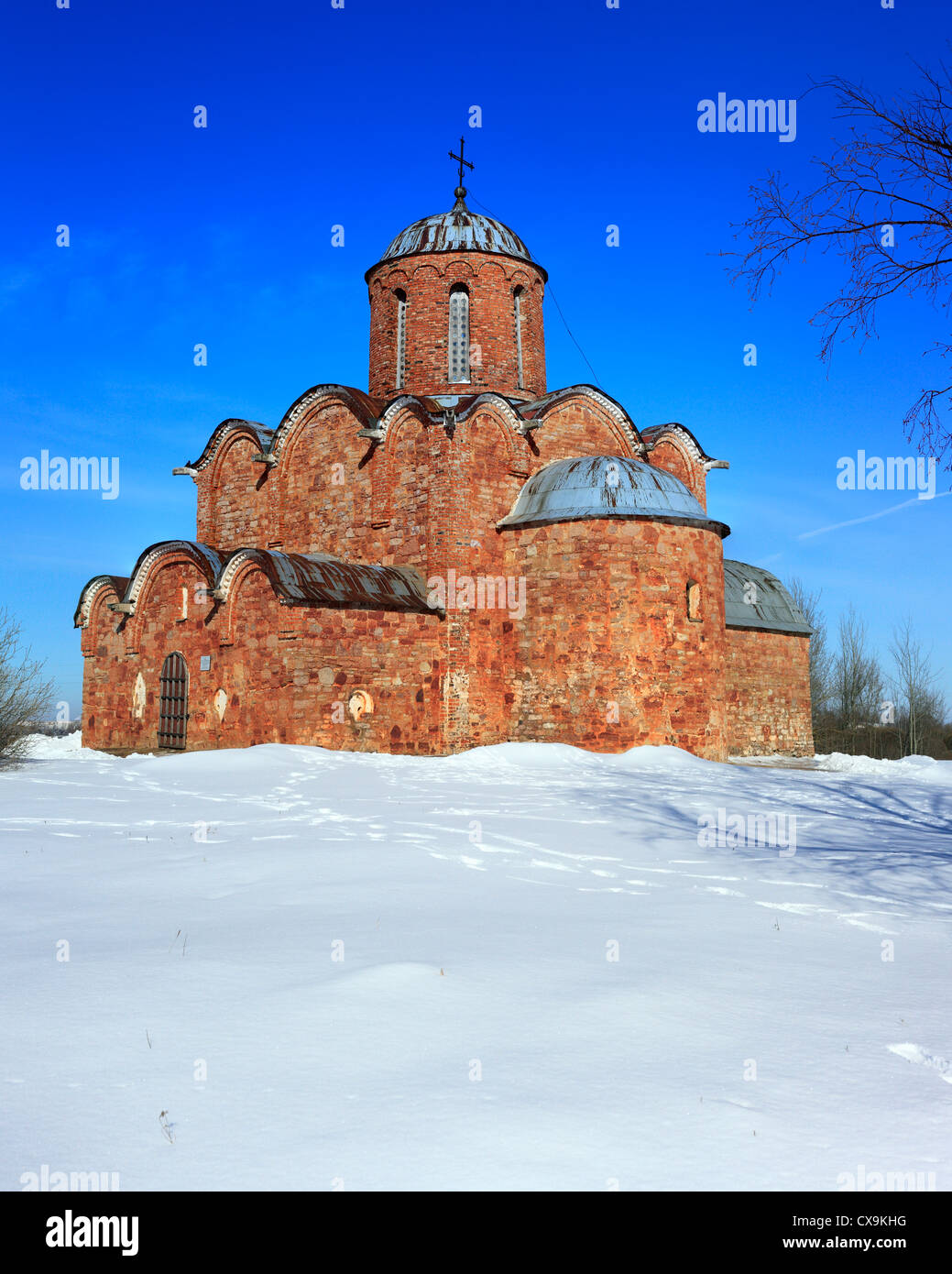 Transfiguration Church in Kovalyovo (1345), Veliky Novgorod, Novgorod ...