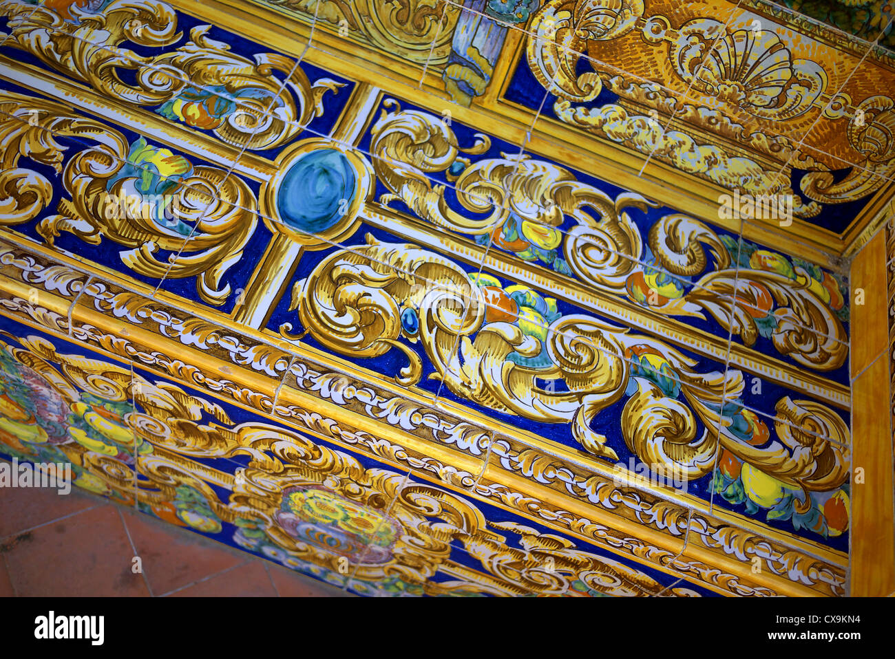 Ceramic tiles seville hi-res stock photography and images - Alamy