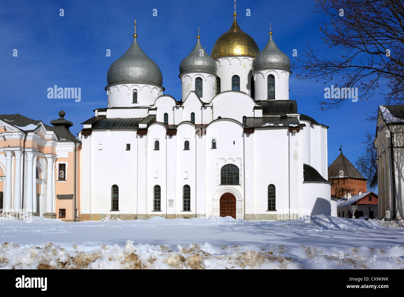 Novgorod cathedral hi-res stock photography and images - Alamy