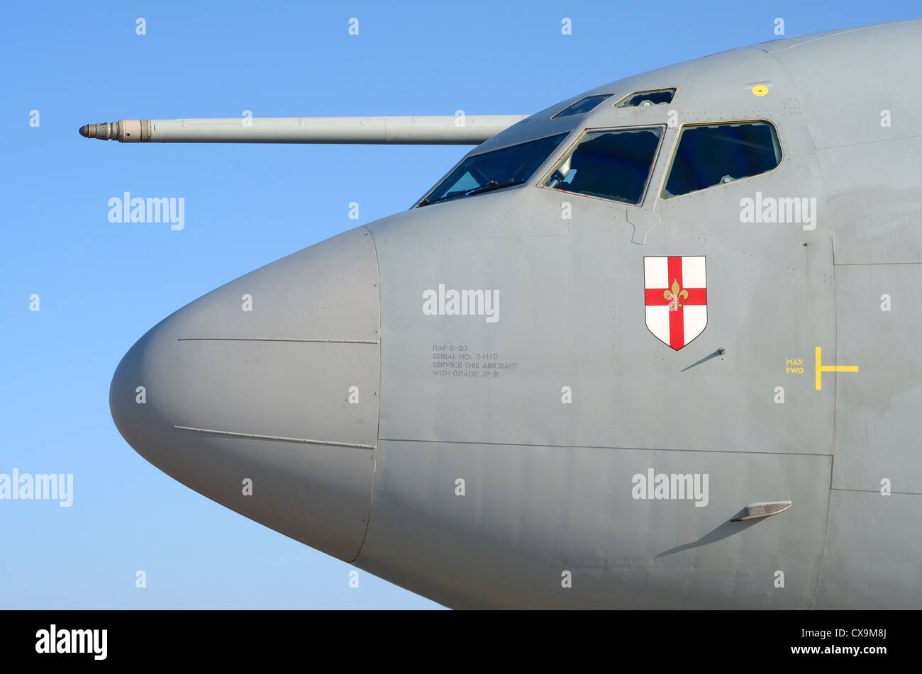RAF E3 SENTRY SURVEILLANCE AIRCRAFT Stock Photo - Alamy