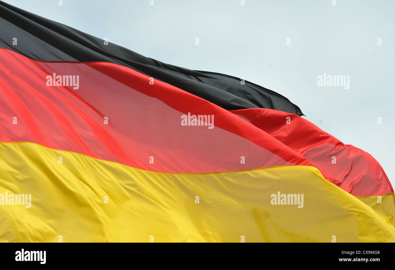 Flags of the participating countries during the International ...