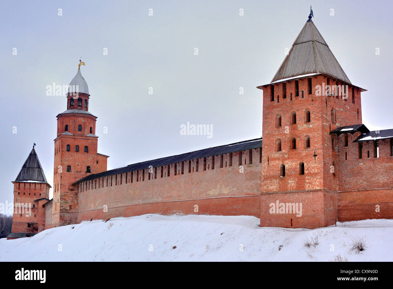 Novgorod wall hi-res stock photography and images - Alamy