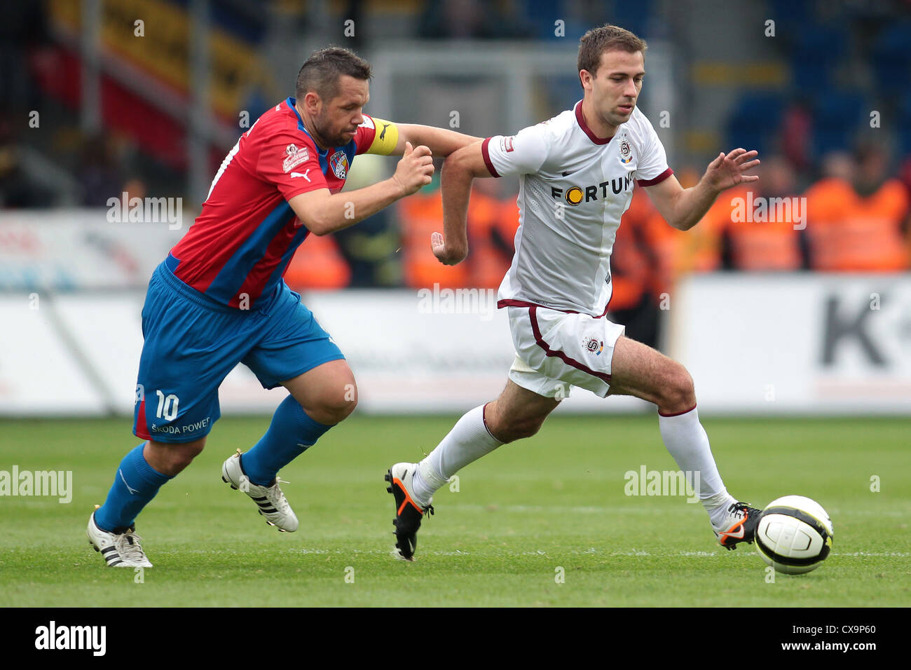 First Czech soccer league 7th round: Viktoria Plzen vs Sparta Prague ...