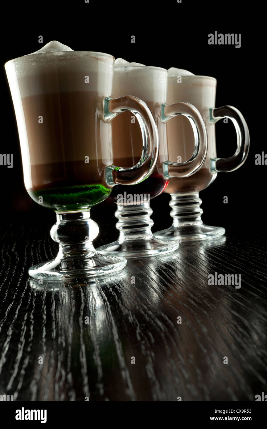 Layered alcoholic hi-res stock photography and images - Alamy