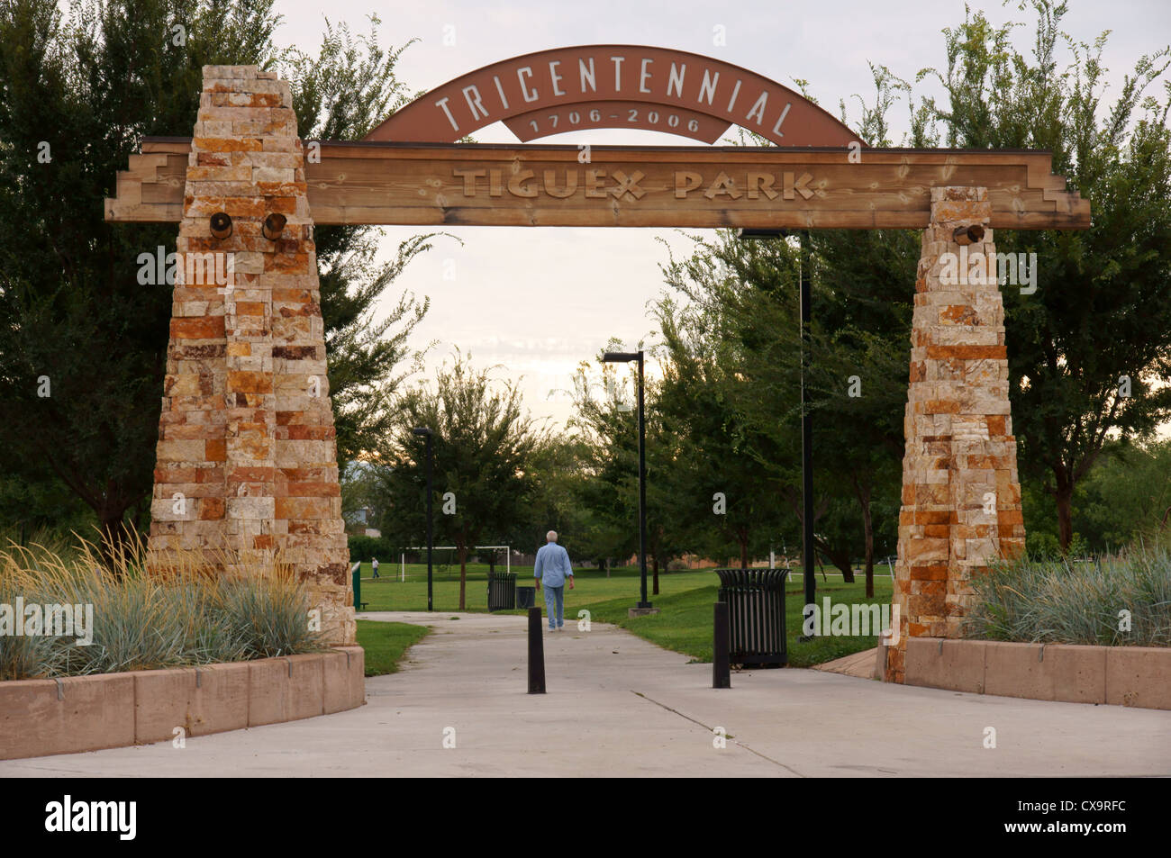 Albuquerque old town plaza park hi-res stock photography and images - Alamy
