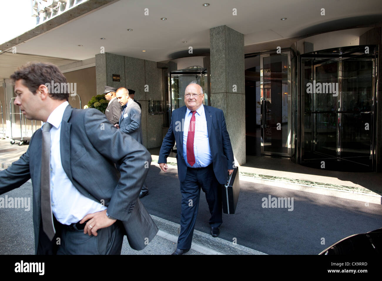 Jean-Luc Dehaene former Belgian Prime Minister, Chairman of UEFA’s ...