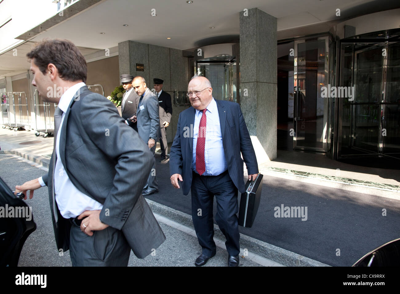 Jean-Luc Dehaene former Belgian Prime Minister, Chairman of UEFA’s ...