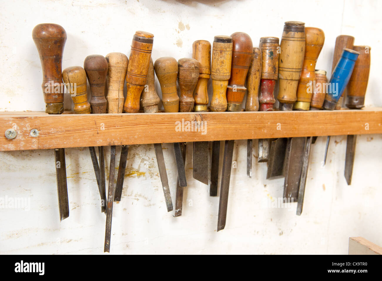 Old gouges hi-res stock photography and images - Alamy