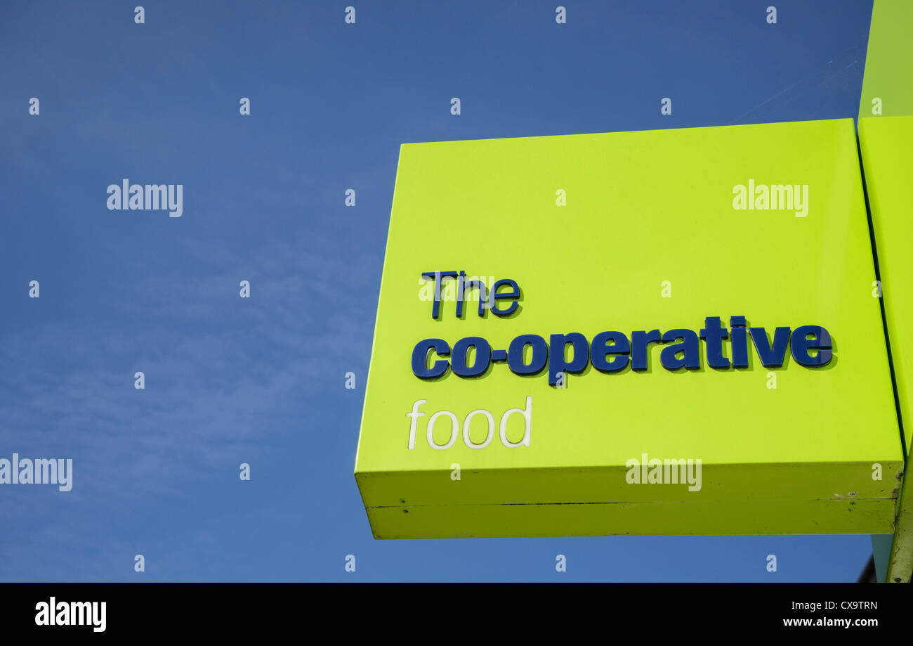 Co op co operative supermarket sign hi-res stock photography and images ...