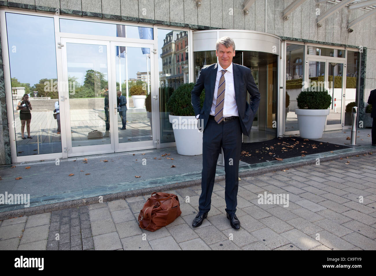 David Gill Chief Executive from Manchester United Football Club in ...