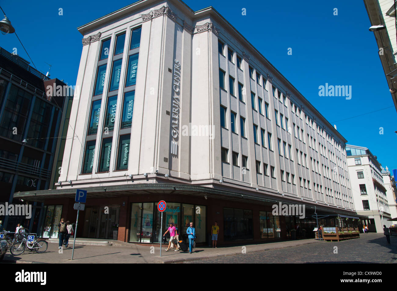 Galerija Centrs shopping centre Vecriga the old town Riga Latvia Europe ...